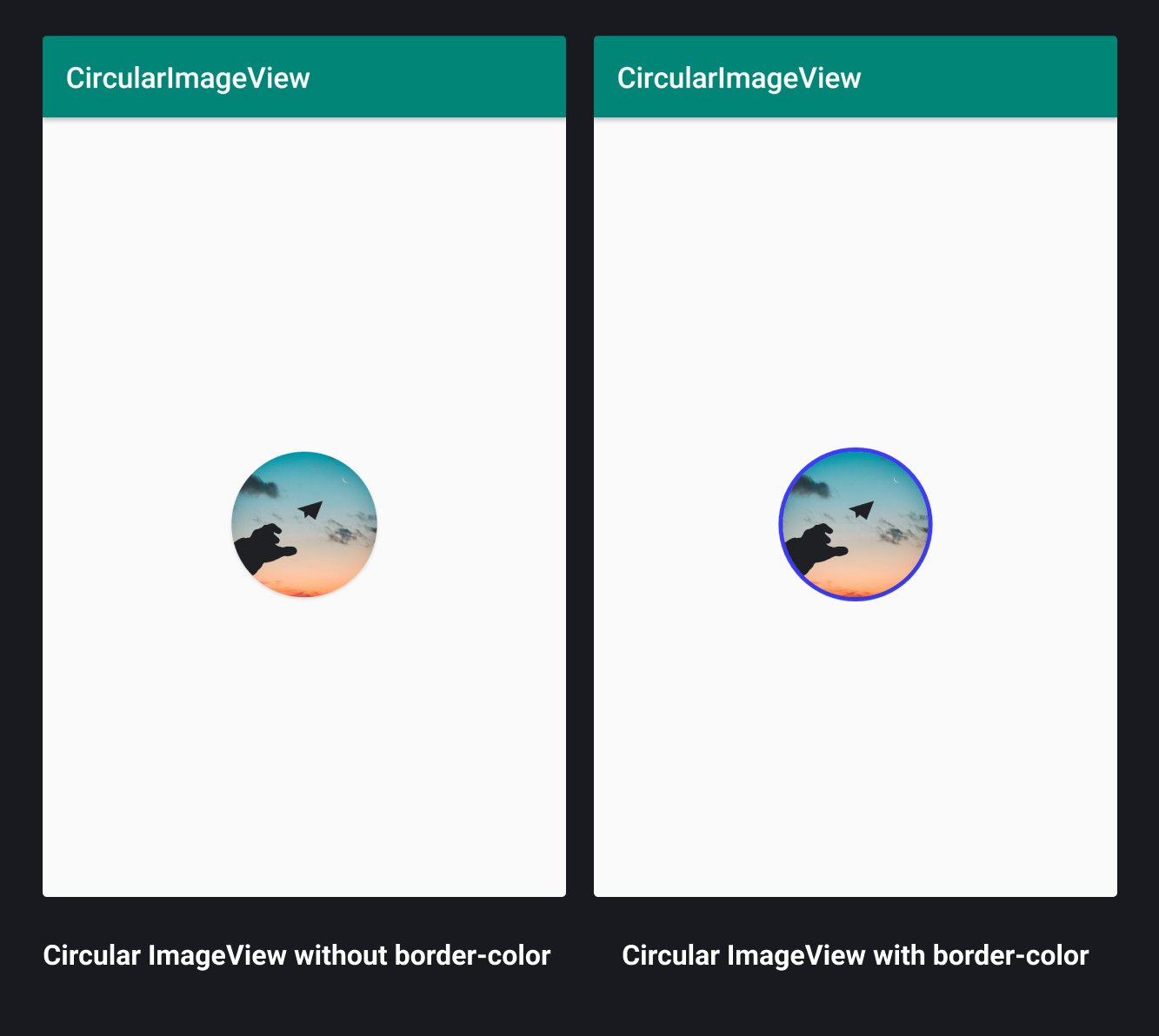 How To Make A Circular Image View In Android Without Third Party